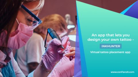 An app that lets you design your own tattoo - INKHUNTER Virtual tattoo ...