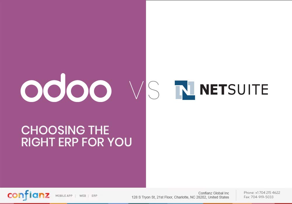 Comparison between Odoo and NetSuite: What to choose?